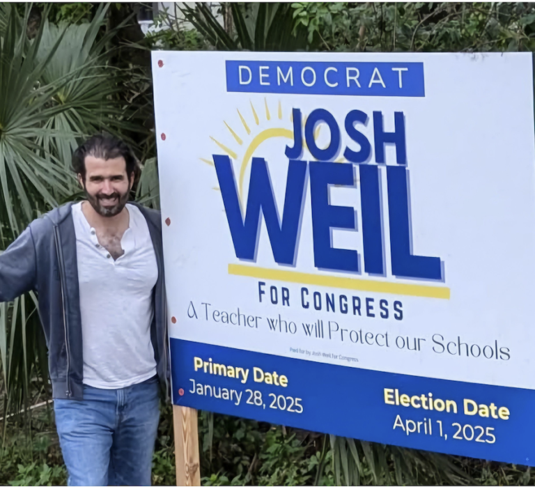 Blue America’s 1st Endorsement Of 2025— Florida Progressive Josh Weil – Blue America